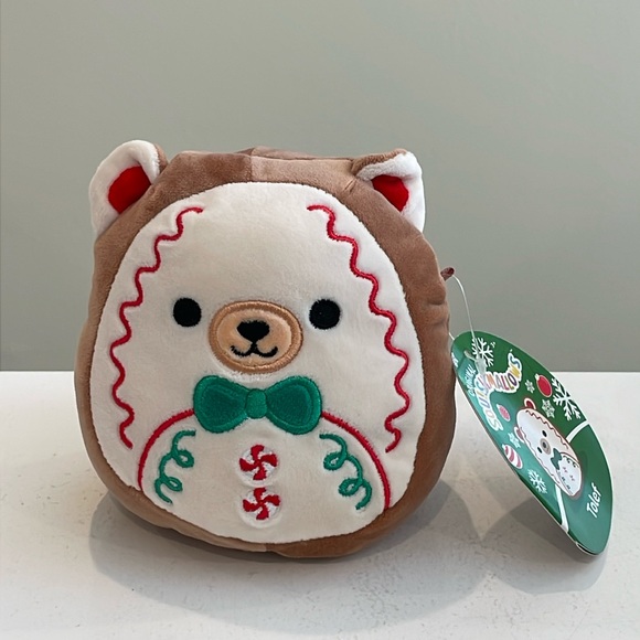 Squishmallows | Other | Nwt 5 Tolef The Gingerbread Cookie Bear ...